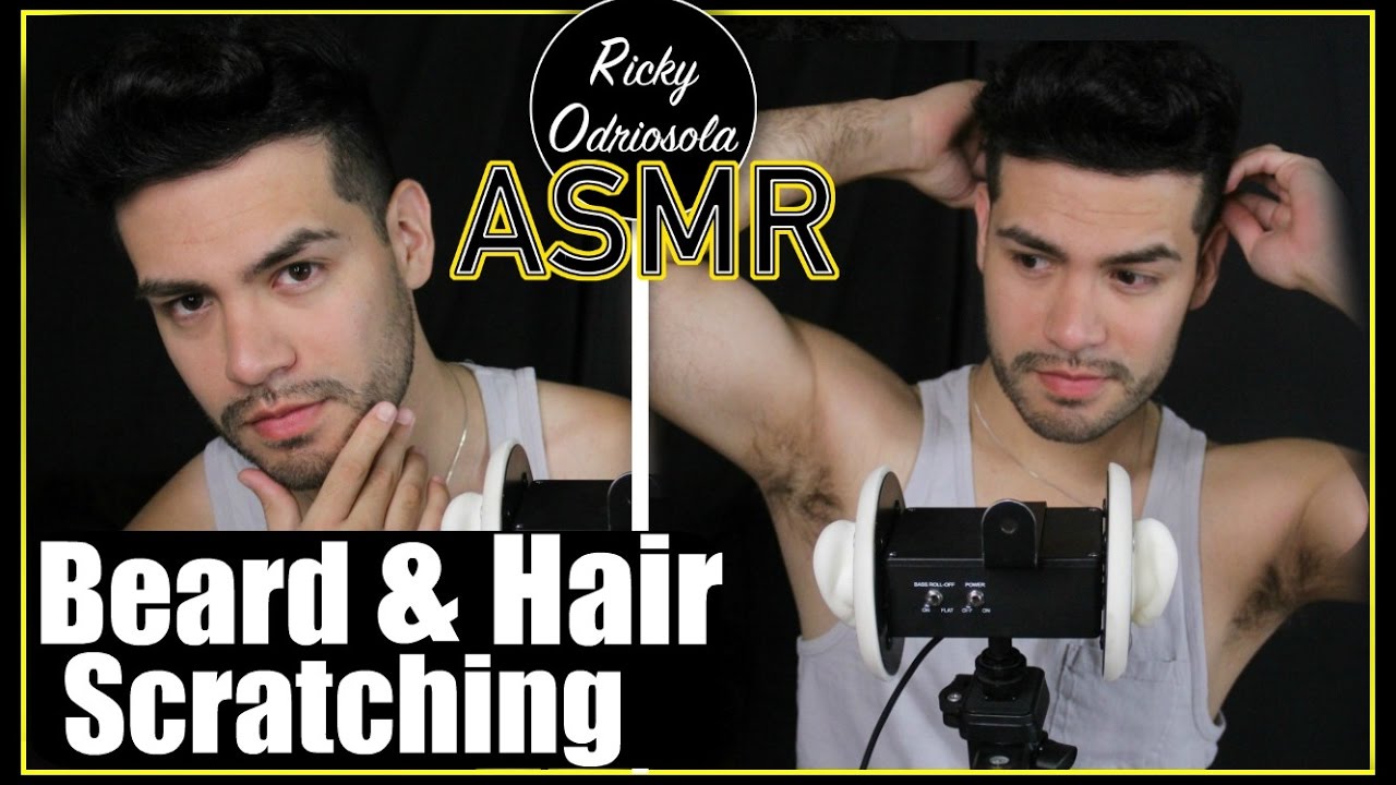ASMR - Beard & Hair Scratching Sounds (Beard to Ear Sounds for Sleep ...