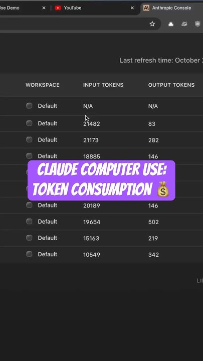 Claude Computer Use: Token Consumption💰 - YouTube