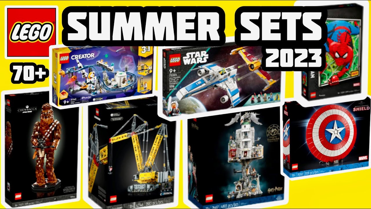 NEW LEGO! August 2023 Releases! - YouTube