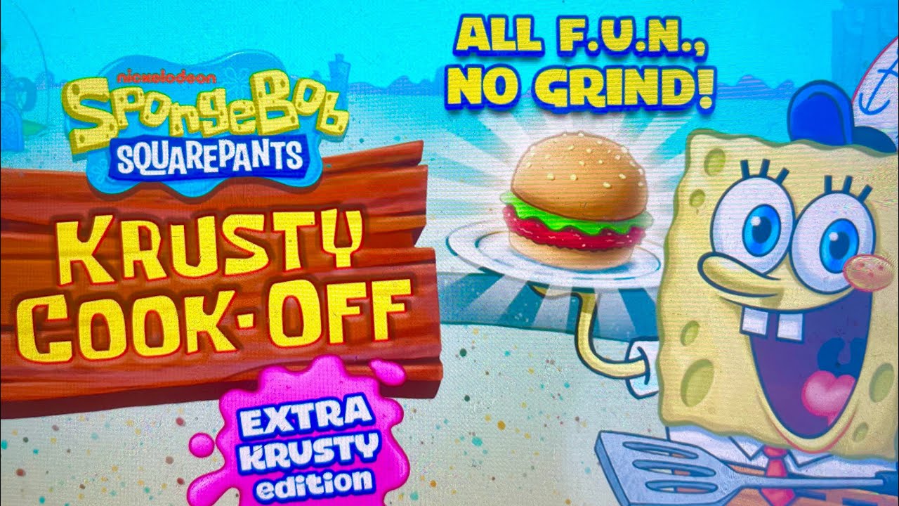 Playing spongebob krusy cook off🍔 - YouTube