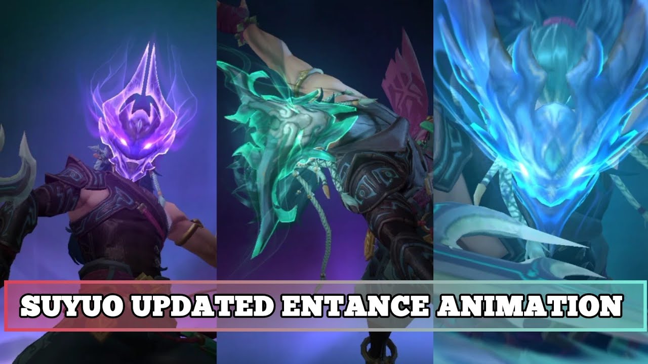 SUYUO ENTRANCE ANIMATION! 🤯MLBB NEW UPDATE #moba #mobilelegends #mlbb ...