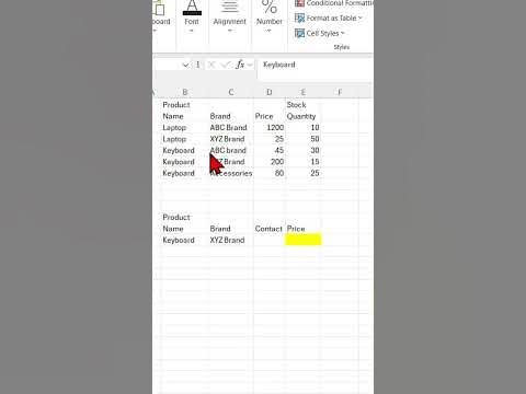 4 Powerful Ways to Use XLOOKUP – Part 4: Lookup with Two Columns in ...