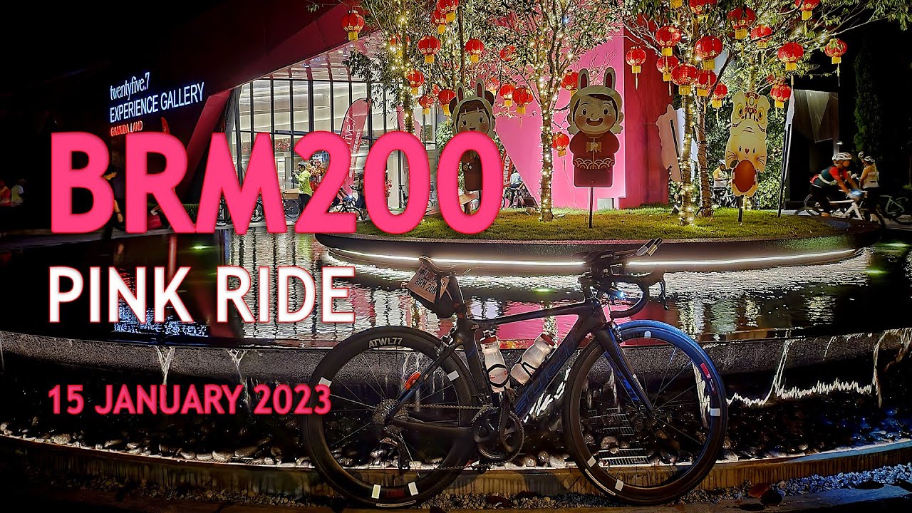 Pink Ride 2023, drenching wet edition! - YouTube