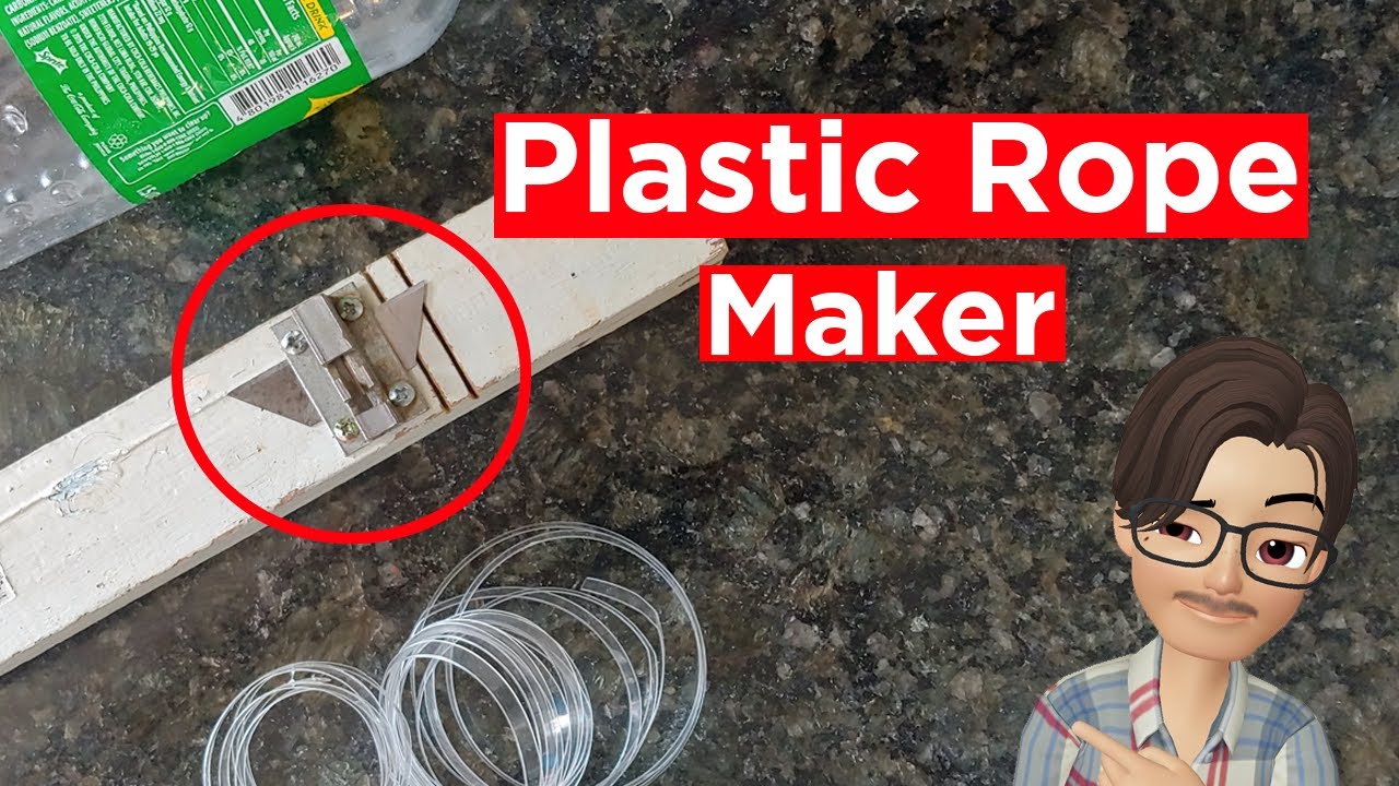 Make Plastic Rope from Plastic Bottles - YouTube