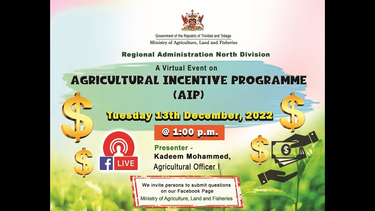 Regional Administration North Division: Agricultural Incentive ...