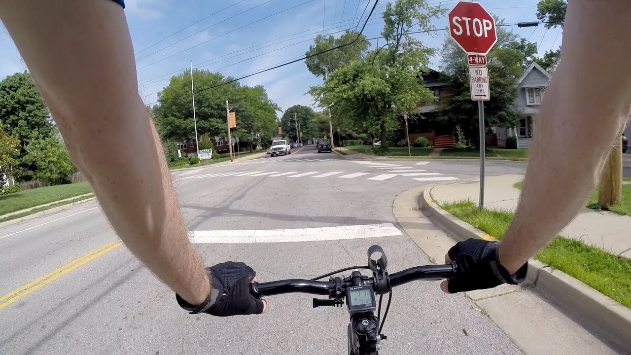 Idaho Law Stop Law For Bicycle Commuters Bike Blogger - YouTube