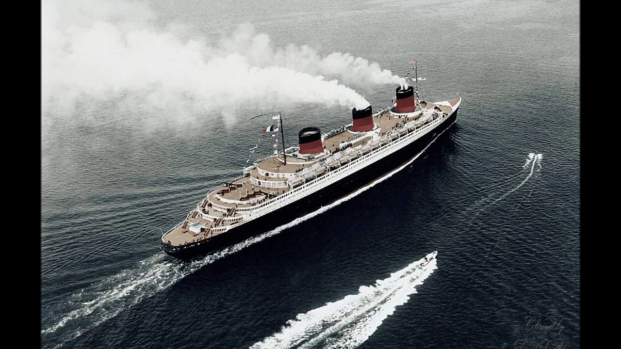 SS NORMANDIE this great lady - YouTube
