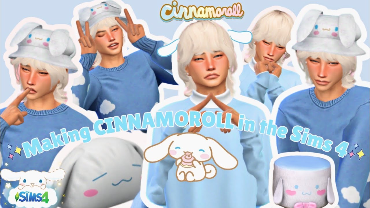 Making Cinnamoroll in the Sims 4 - YouTube