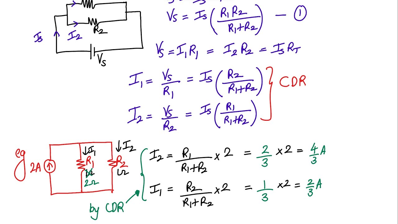EEEE Lecture 2 Live 2023 | Resistive series circuit | VDR | CDR ...