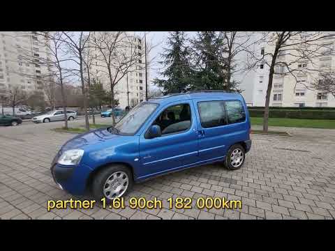 Peugeot Partner zénith 1.6l 90ch HDI 180 000km خليونا رأيكم 👇👇