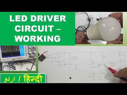 [206] LED Driver Circuit Explained / Working PT4554D /PT4554C LED ...