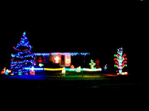 Computerized Christmas Light Display 2013 - YouTube