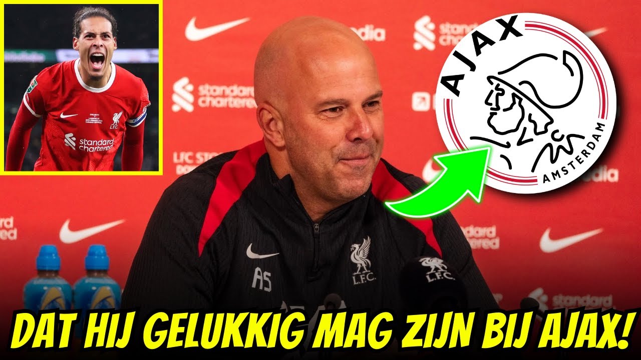 Arne SLOT over Van Dijk: 'SUCCES bij Ajax' | Ajax Laatste Nieuws - YouTube