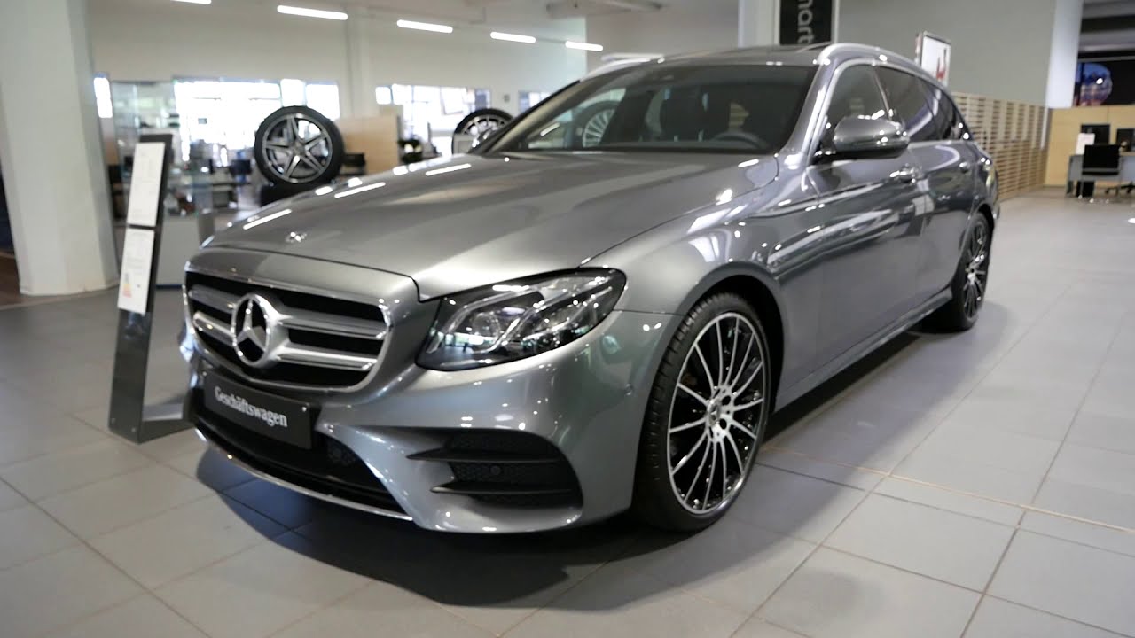 2020 New Mercedes E 200 T Exterior - YouTube