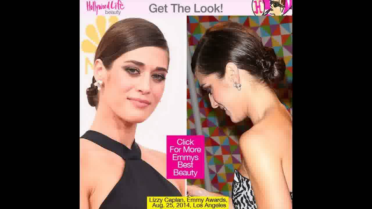 Lizzy Caplan’s Perfect Low Bun At Emmys — Exact How To - YouTube