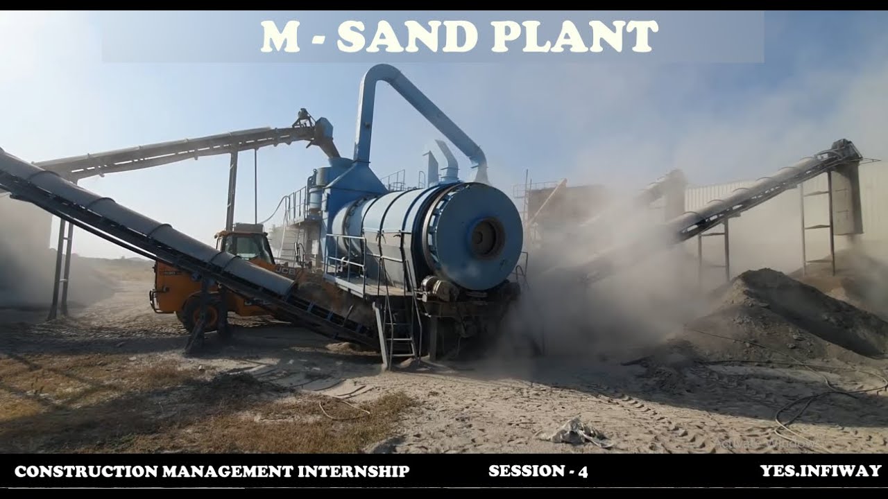 Manufacturing Sand (M Sand) - YouTube