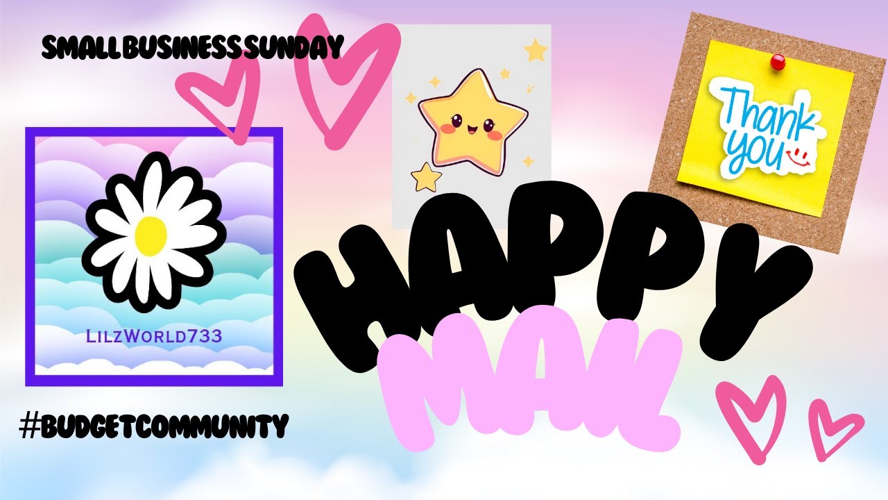 Small Business Sunday Showcase | Free Savings Challenges | Low Budget ...