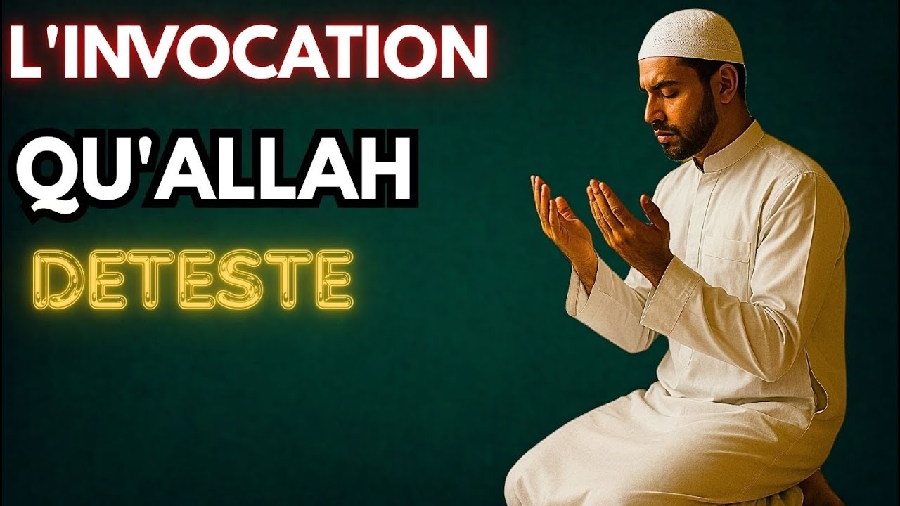 L’invocation qu’Allah déteste » - YouTube