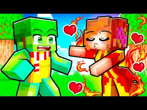 Mon rendez vous AMOUREUX avec la PRINCESSE FEU sur Minecraft !