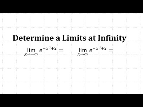 Determine Limits at Infinity Involving an Exponential Function: Odd ...