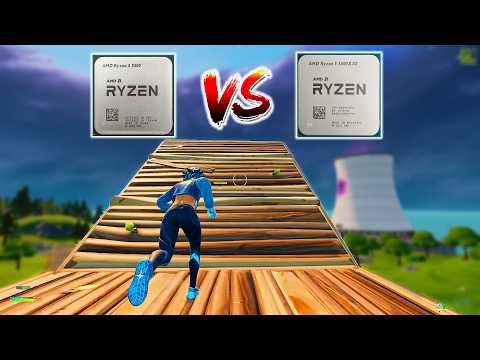 RYZEN 5 5500 VS 5500X3D | Fortnite Ranked Reload | Benchmark (1440P Performance Mode)