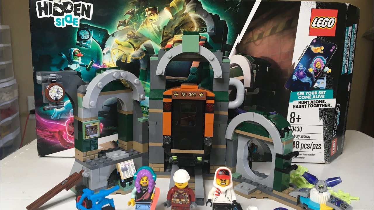 LEGO Hidden Side Newbury Subway 70430 / Set Review - YouTube