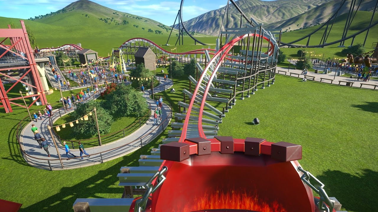 Storm Chaser (Recreation) POV - Planet Coaster RMC Iron Horse - YouTube