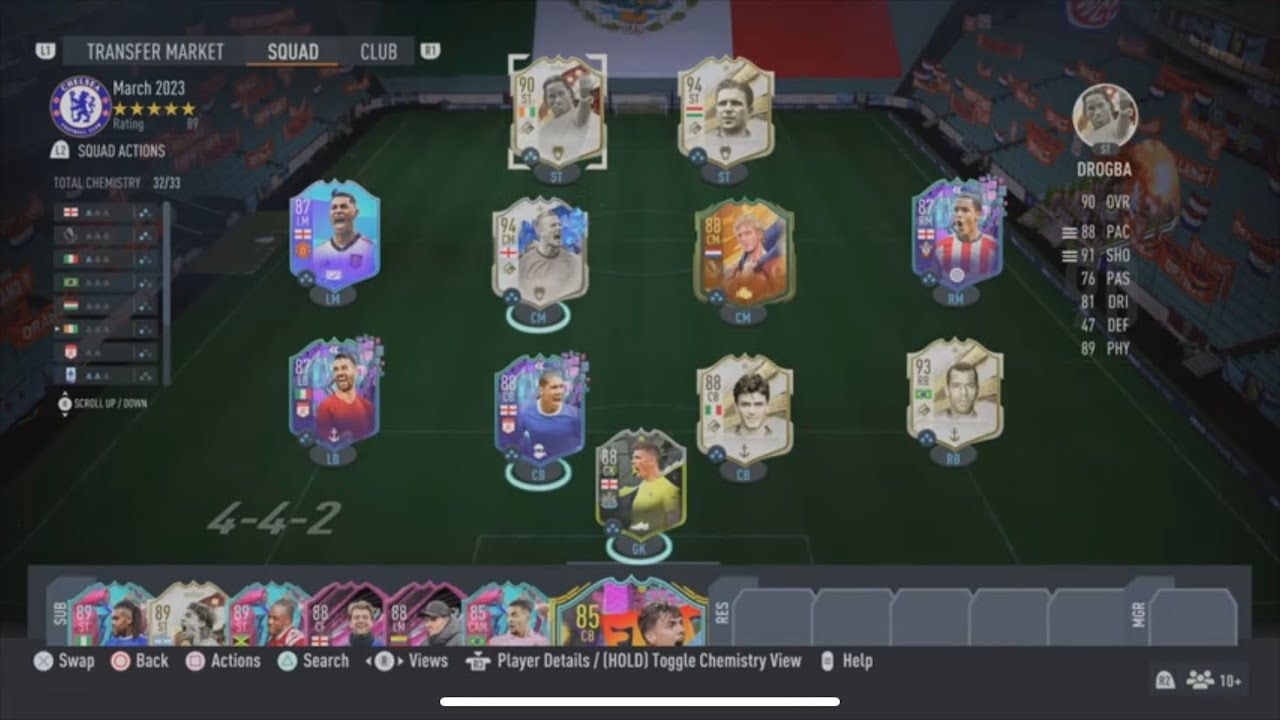My March FIFA 23 Team! - YouTube