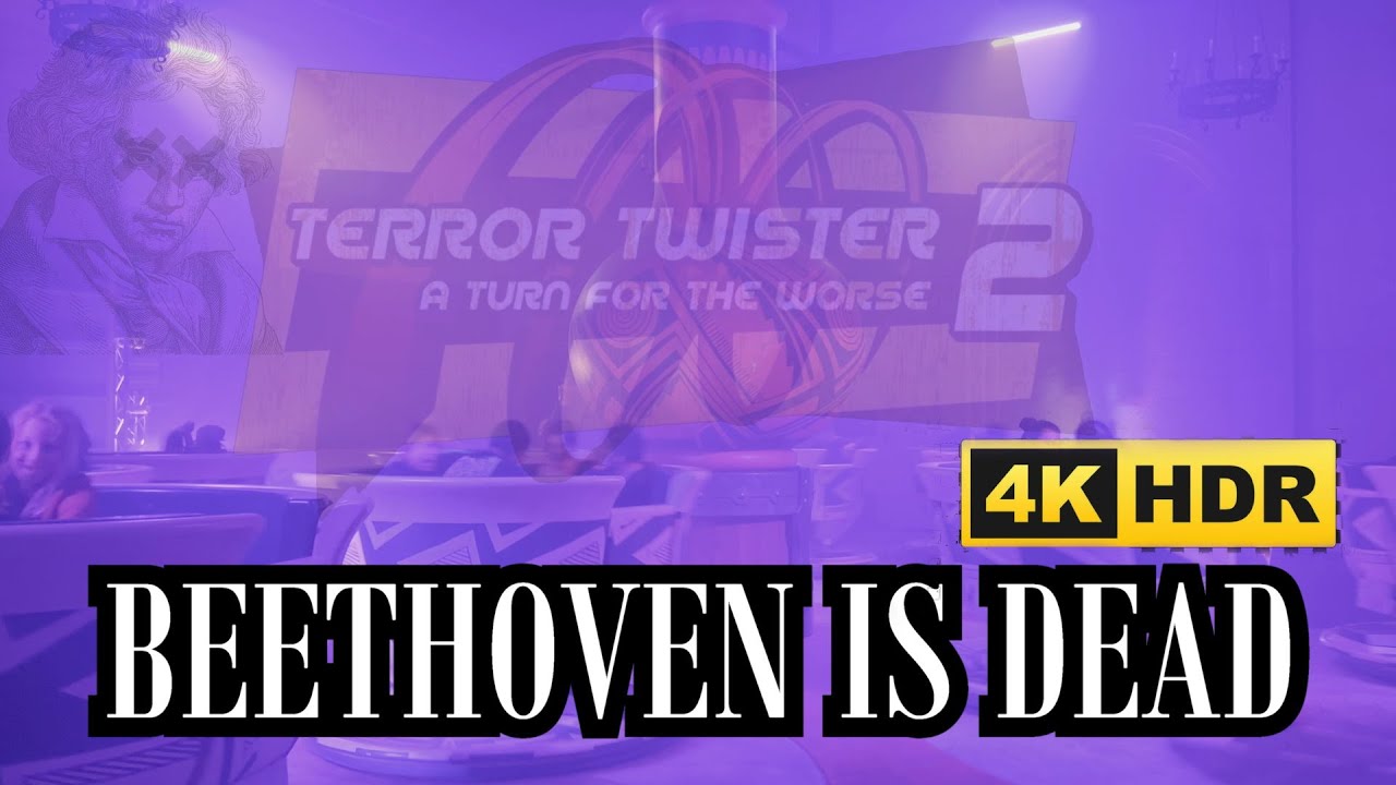 Terror Twister 2 “Beethoven Is Dead” 2024 4K HDR At Six Flags Great ...