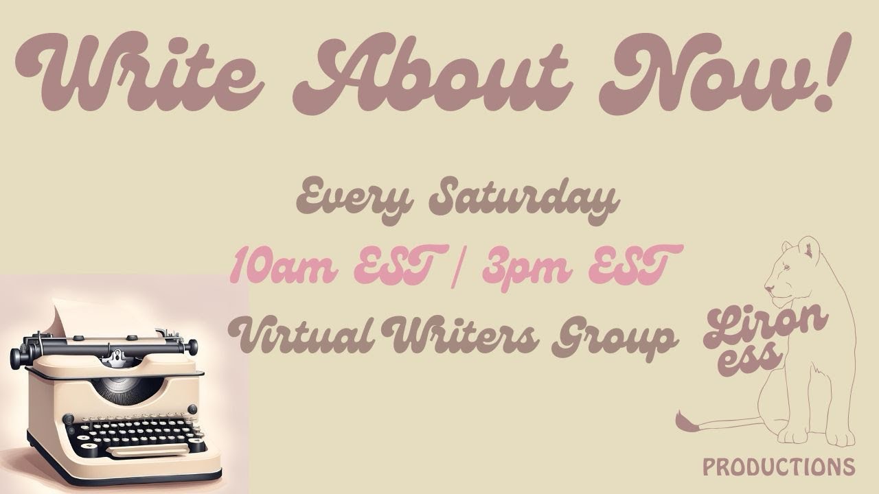 🏽Write About Now! Every Saturday (except the first one of the month ...