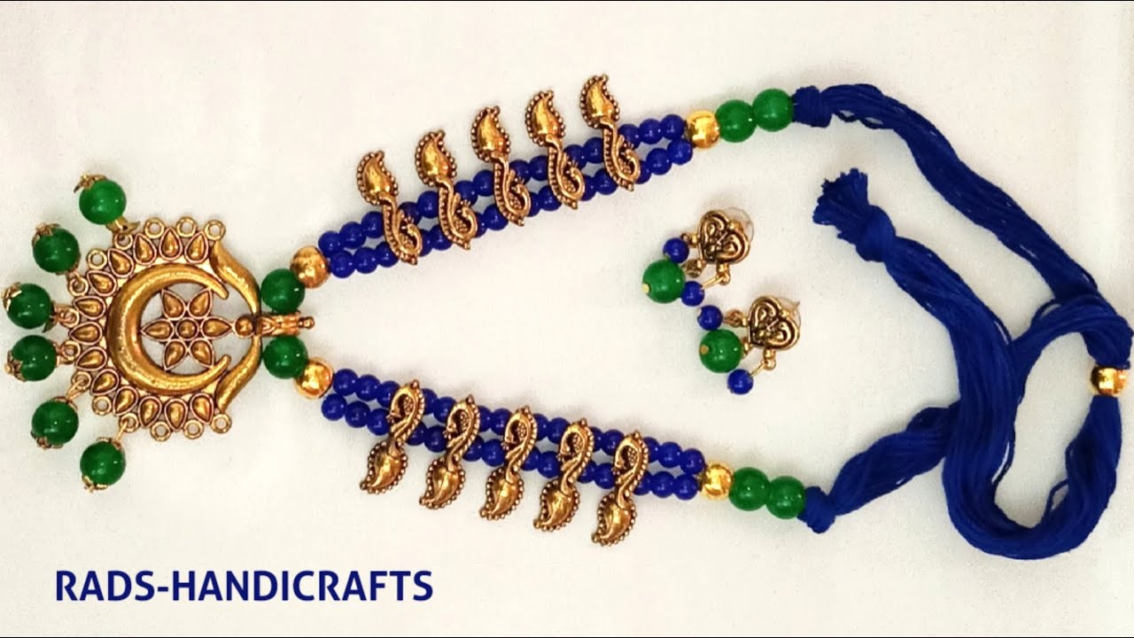 Designer jewellery making/ Handmade jewellery making/ Beaded jewellery ...