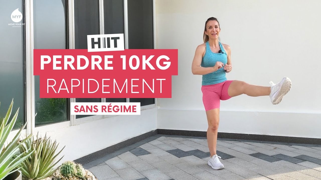 HIIT - Perdre 10 kilos rapidement sans régime - Jessica Mellet - YouTube