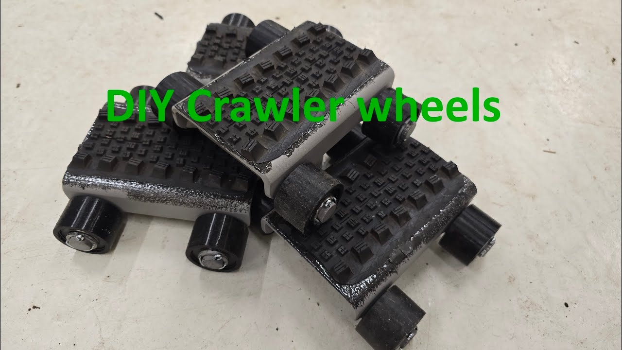 DIY Machine dolly skates to Move a Heavy Lathe - YouTube