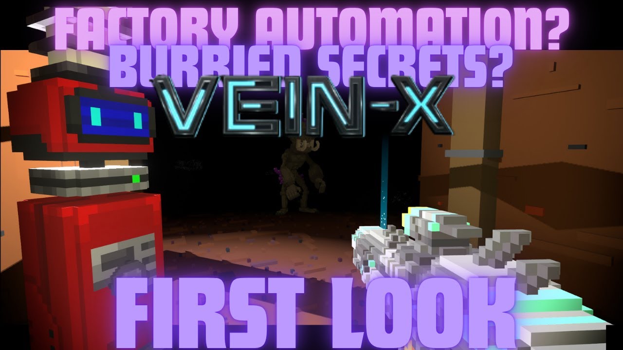 This Factory Automation Game is Weird and Great: Vein-X - YouTube