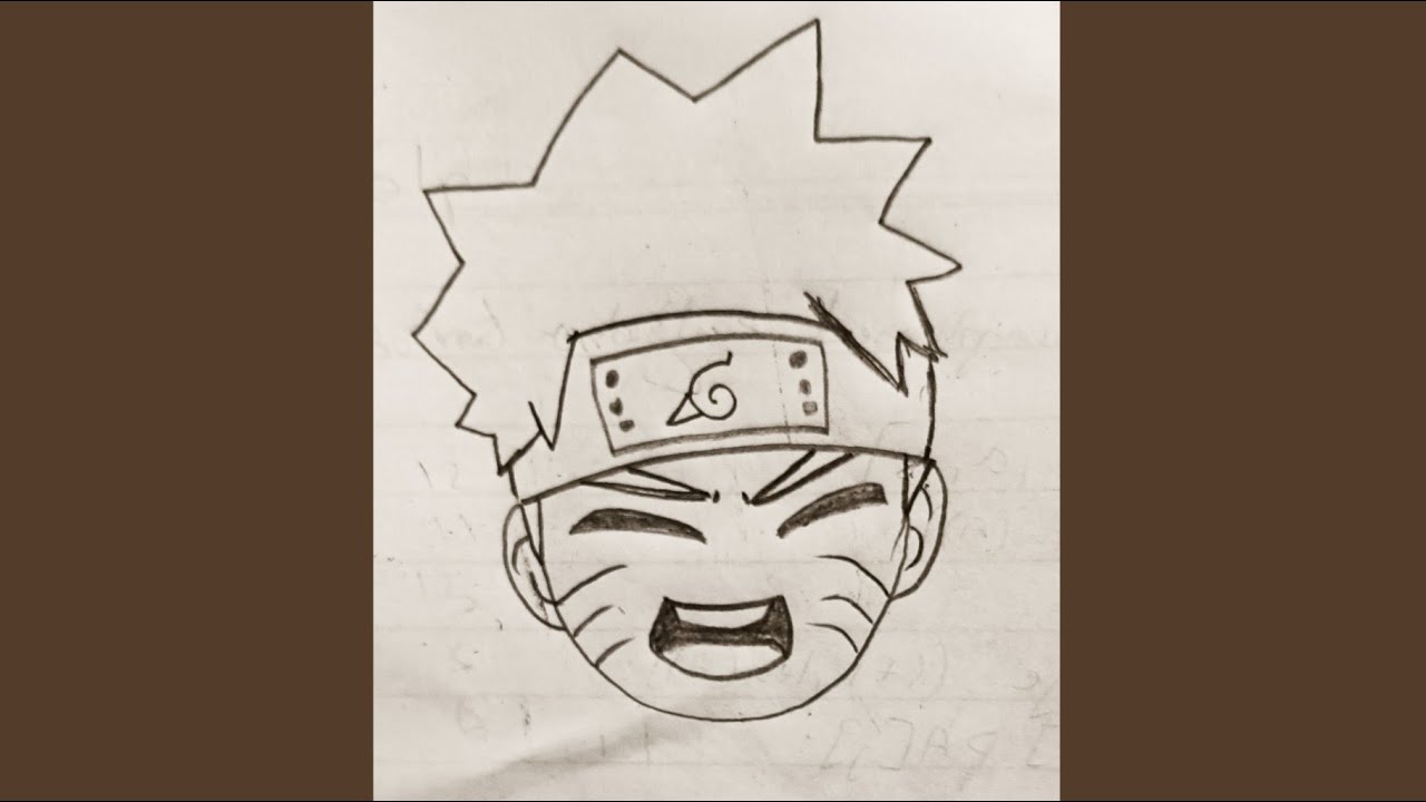 How to draw Anime Naruto uzumaki| Easy Anime drawing|step by step ...
