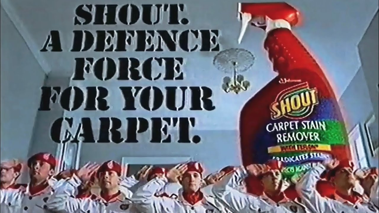 1994: Shout Carpet Stain Remover [Attention] - YouTube