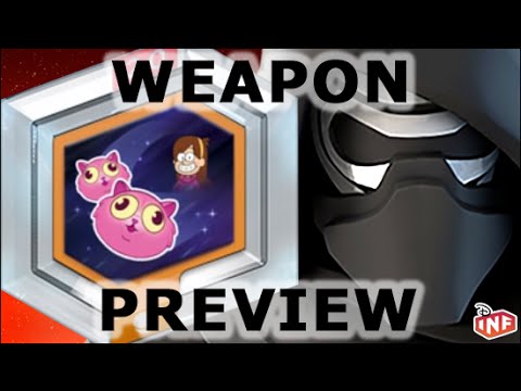Disney Infinity Gravity Falls weapon power disc preview - YouTube