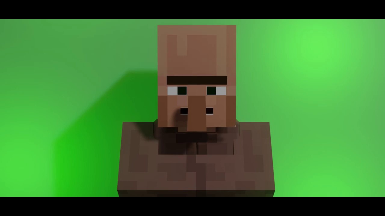 villager hah! (minecraft test animation) - YouTube