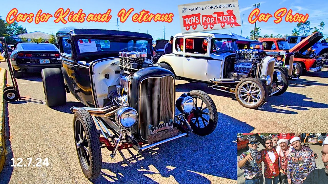 Toys for Tots Car Show 12 7 24 - YouTube