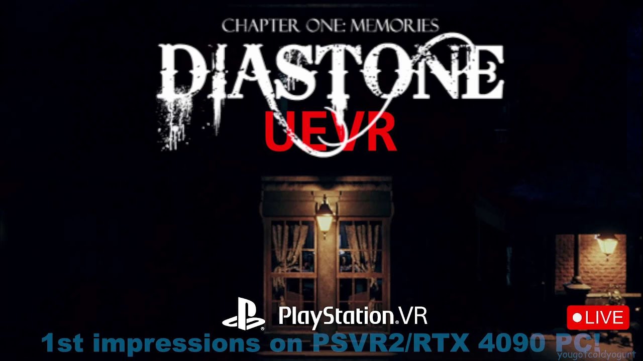 Diastone: Memories PS VR2 PC UEVR Live Horror Gameplay! 1st VR ...