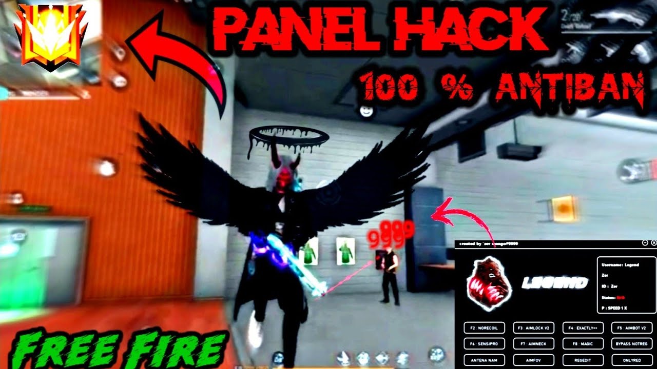 bluestacks panel hack with free fire // free panel hack 😱😱 - YouTube