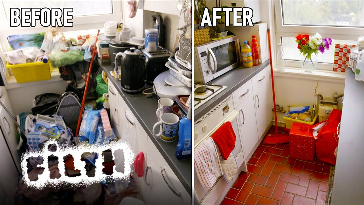 Jaw Dropping Hoarders Kitchen Transformation! | Hoarders Full Episode ...