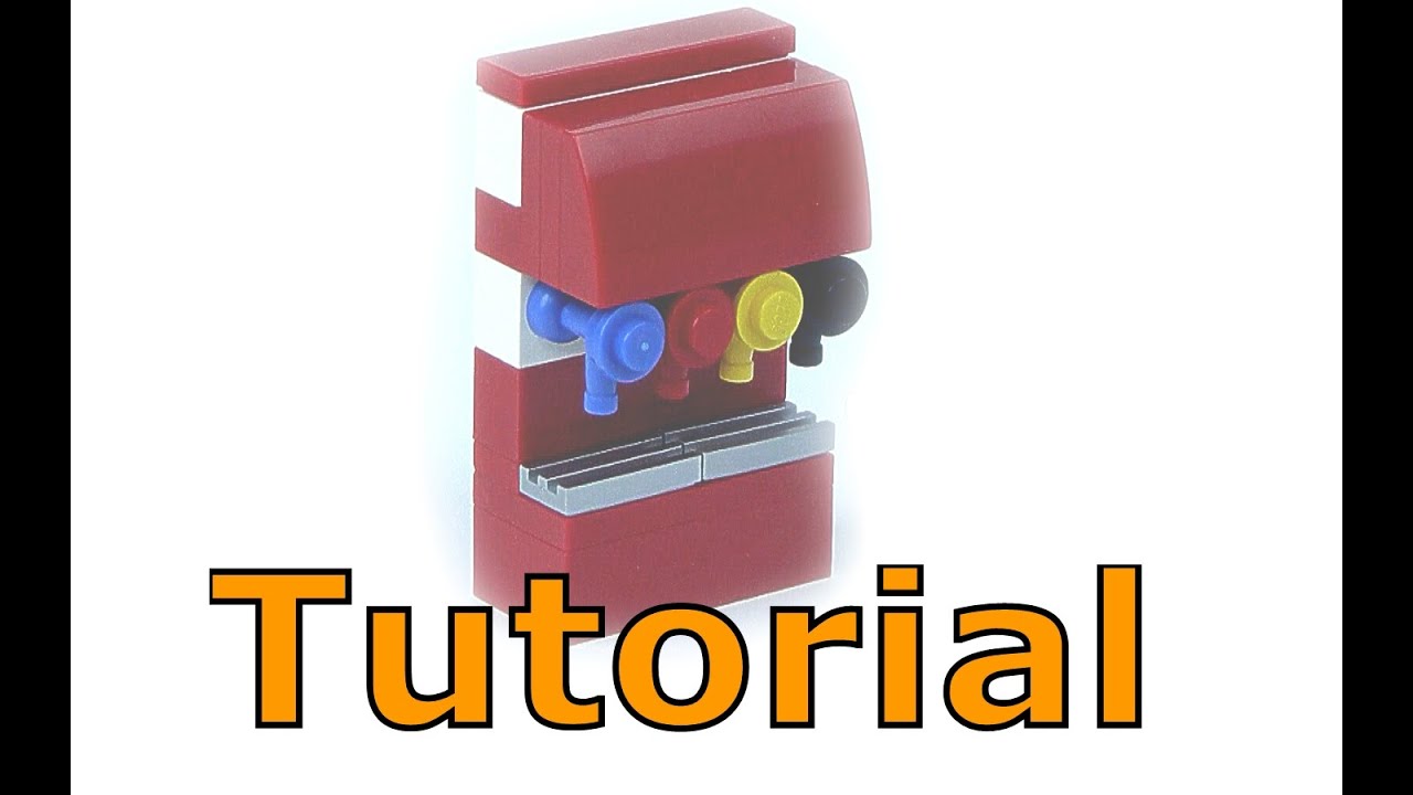 Lego Soda Machine Tutorial - YouTube