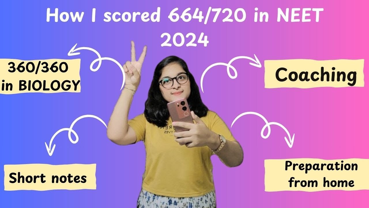 How I scored 664/720 in NEET 2024 || My NEET Strategy - YouTube
