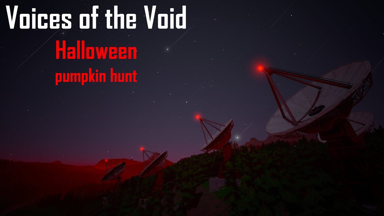 Halloween pumpkin hunt in Voices of the Void - YouTube