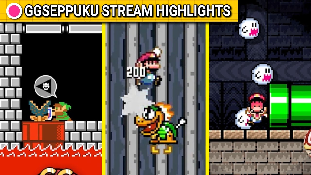 I have never seen a mid air make Koopa Jump｜ GGSeppuku Stream ...
