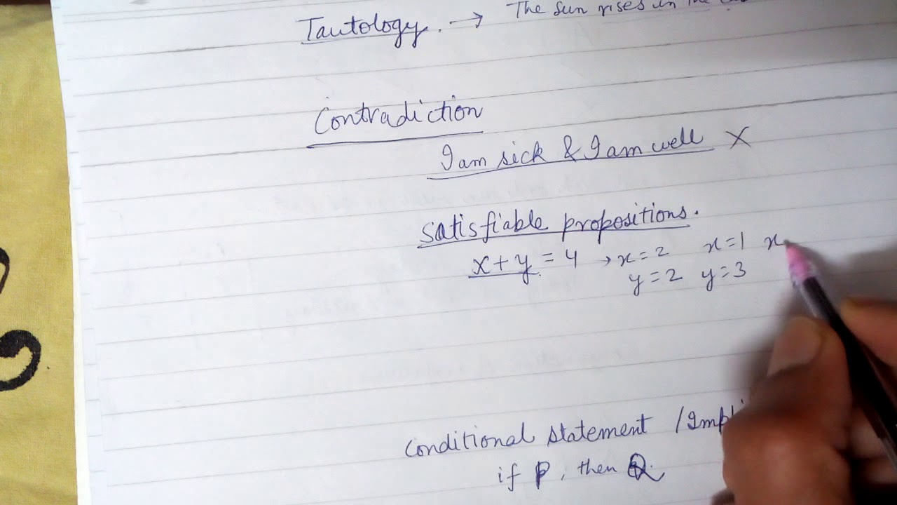satisfiable propositions - YouTube