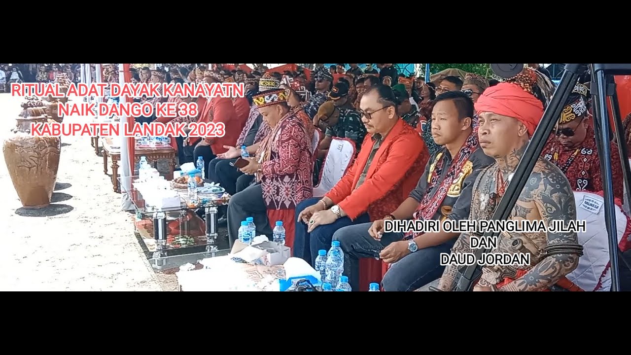 RITUAL ADAT DAYAK KANAYATN NAIK DANGO KE 38 || KABUPATEN LANDAK 2023 ...