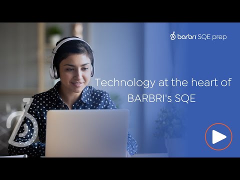 Technology At the Heart of BABRRI's SQE Prep | BARBRI SQE Prep