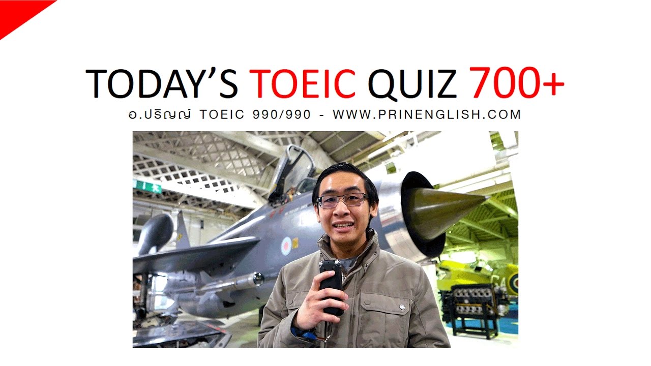 Today’s TOEIC Quiz (17 April 2017) - PRINENGLISH - YouTube